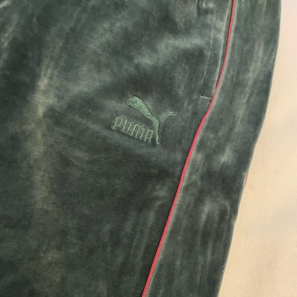 Puma | Pants & Jumpsuits | Puma Velour Iconic T7 Pants | Poshmark